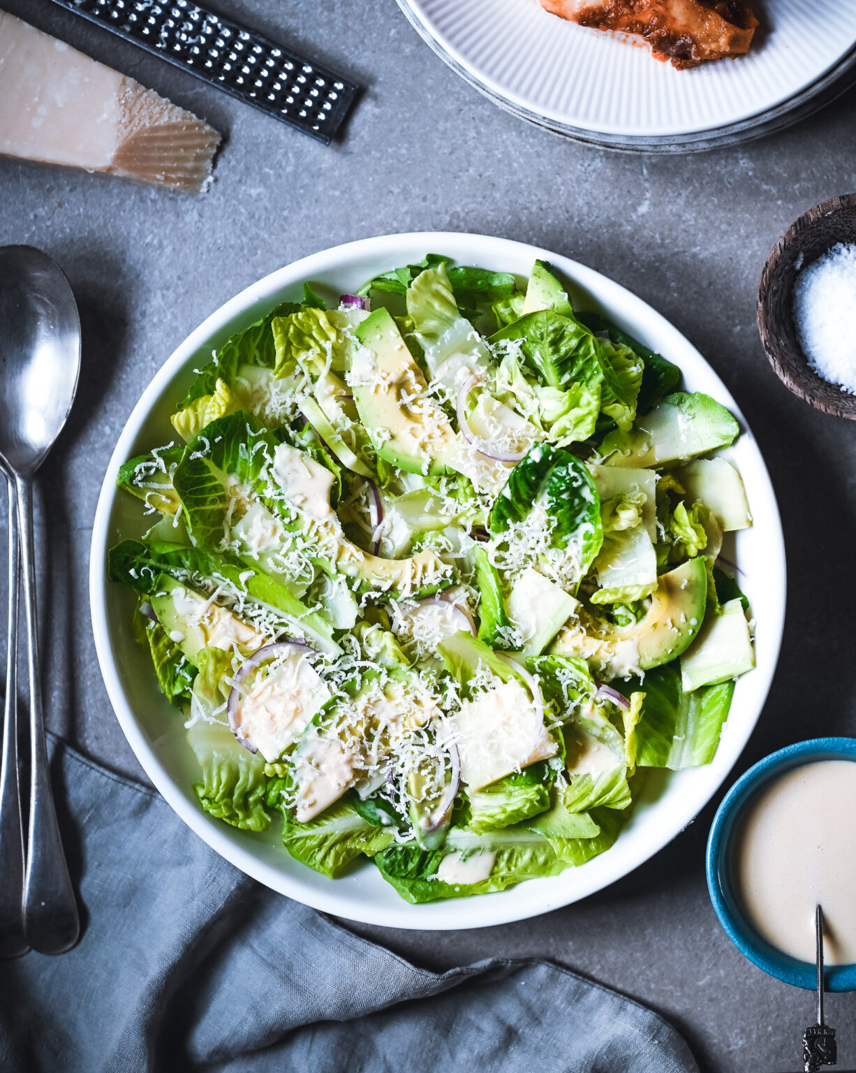 Cos Salad with Red Wine Aioli Dressing - Māia Kitchen - Connection ...